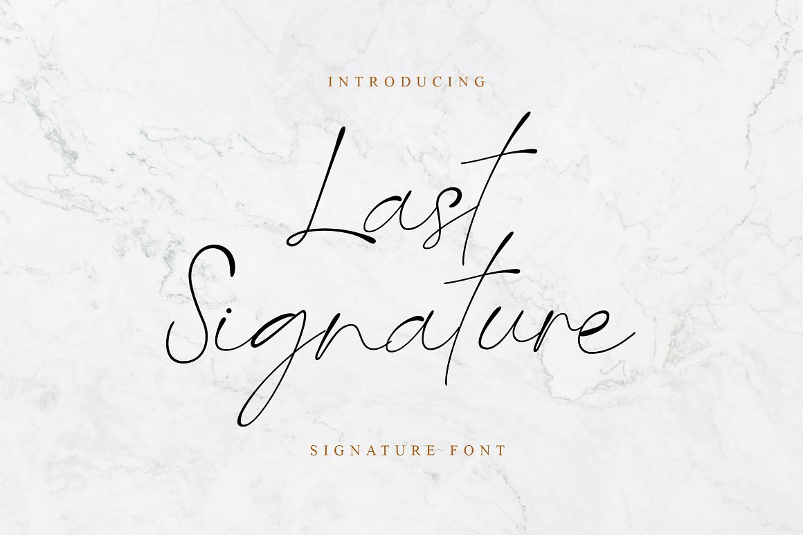Last Signature Font - Download Free Fonts
