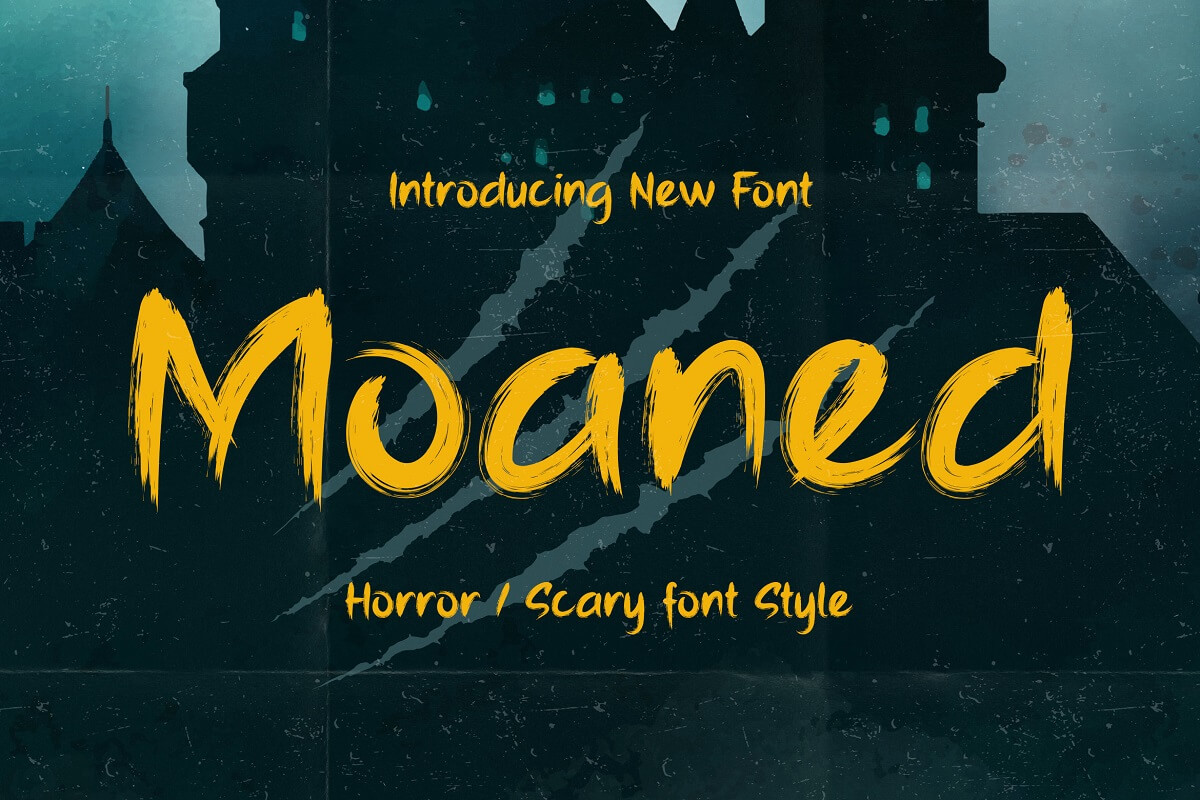 Moaned Font - Download Free Fonts