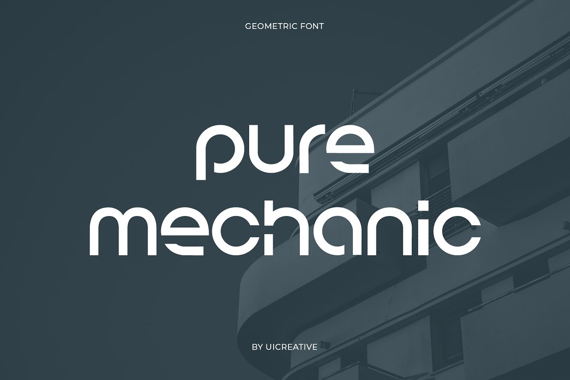 Pure Mechanic Font - Download Free Fonts