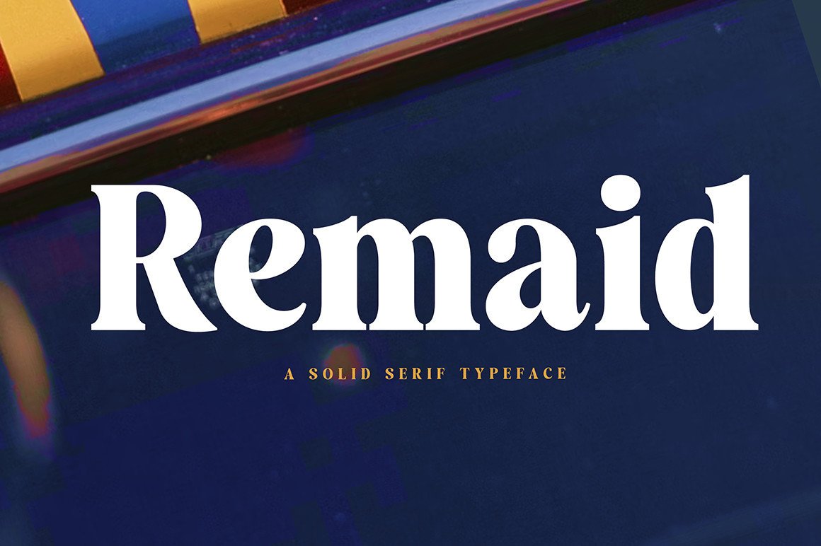 Remaid Font - Download Free Fonts