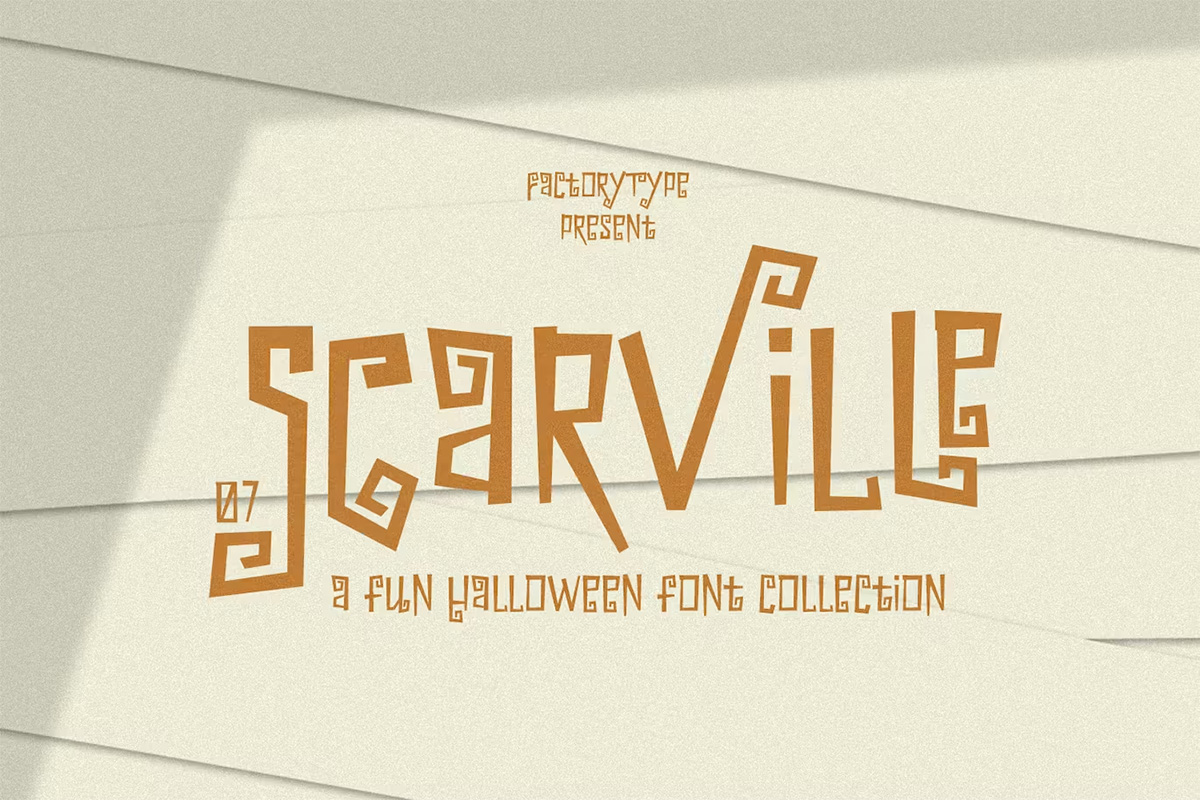 Scarville Font - Download Free Fonts