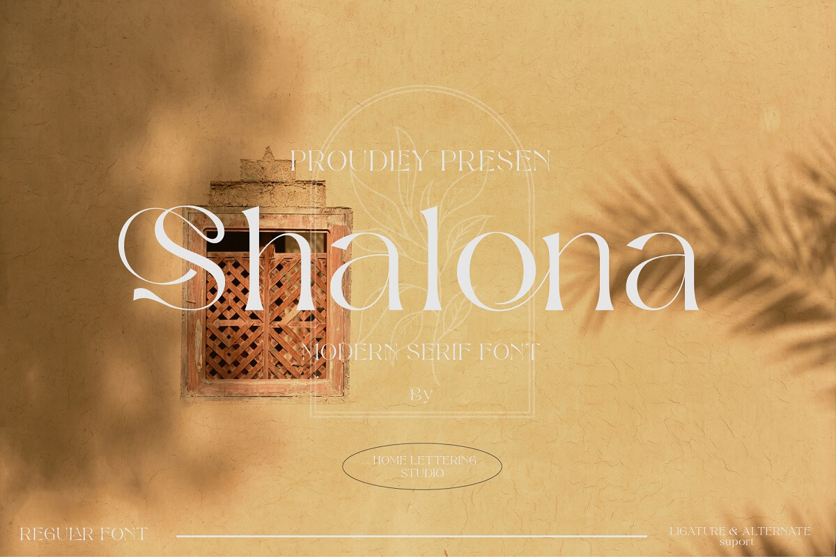 Shalona Font - Download Free Fonts
