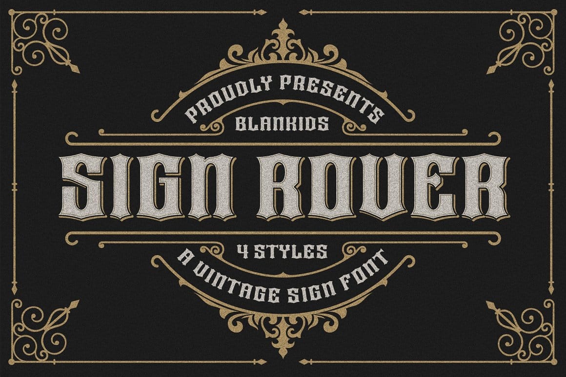 Sign Rover Font - Download Free Fonts