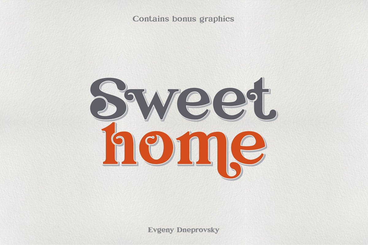 Sweet Home Font - Download Free Fonts
