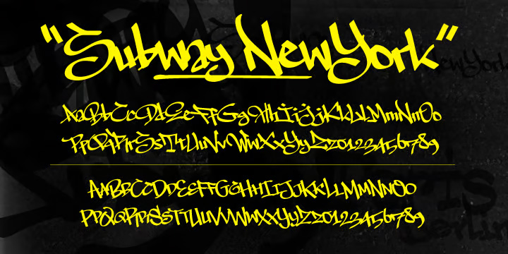 The Subway Types Font Family - Download Free Fonts