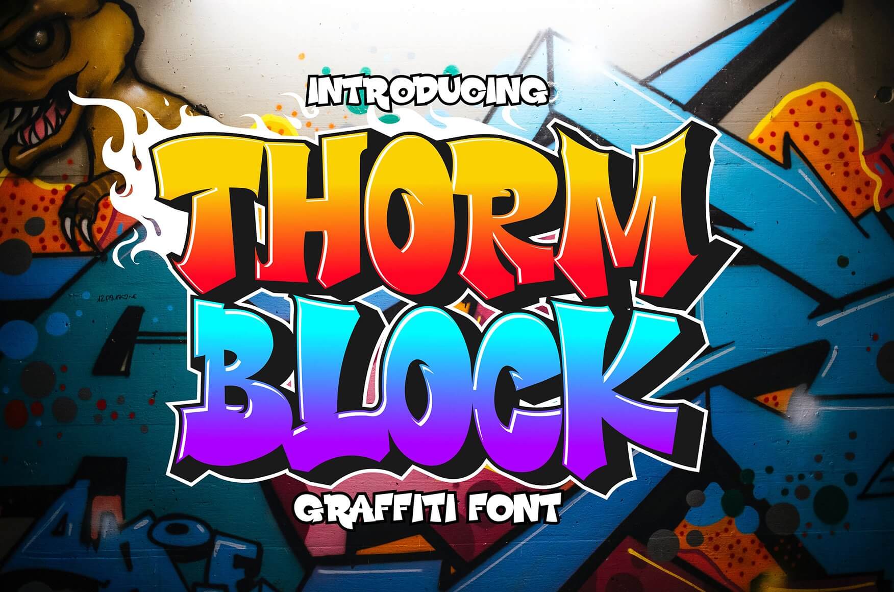 Thorm Block Font - Download Free Fonts