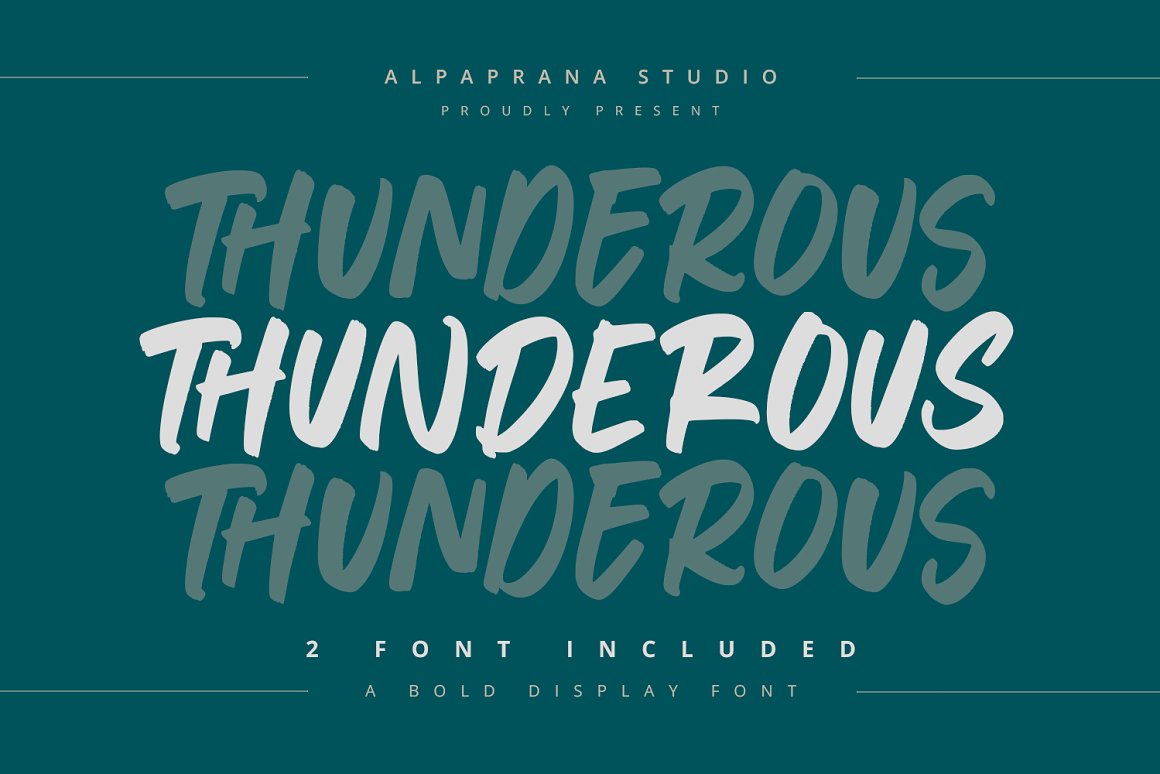 Thunderous Font - Download Free Fonts