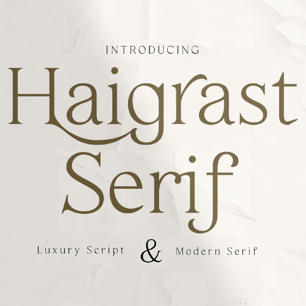 Haigrast Serif Font - Download Free Fonts