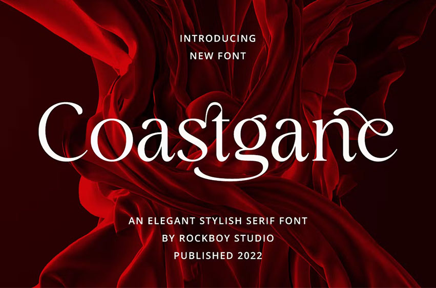 Coastgane Font - Download Free Fonts