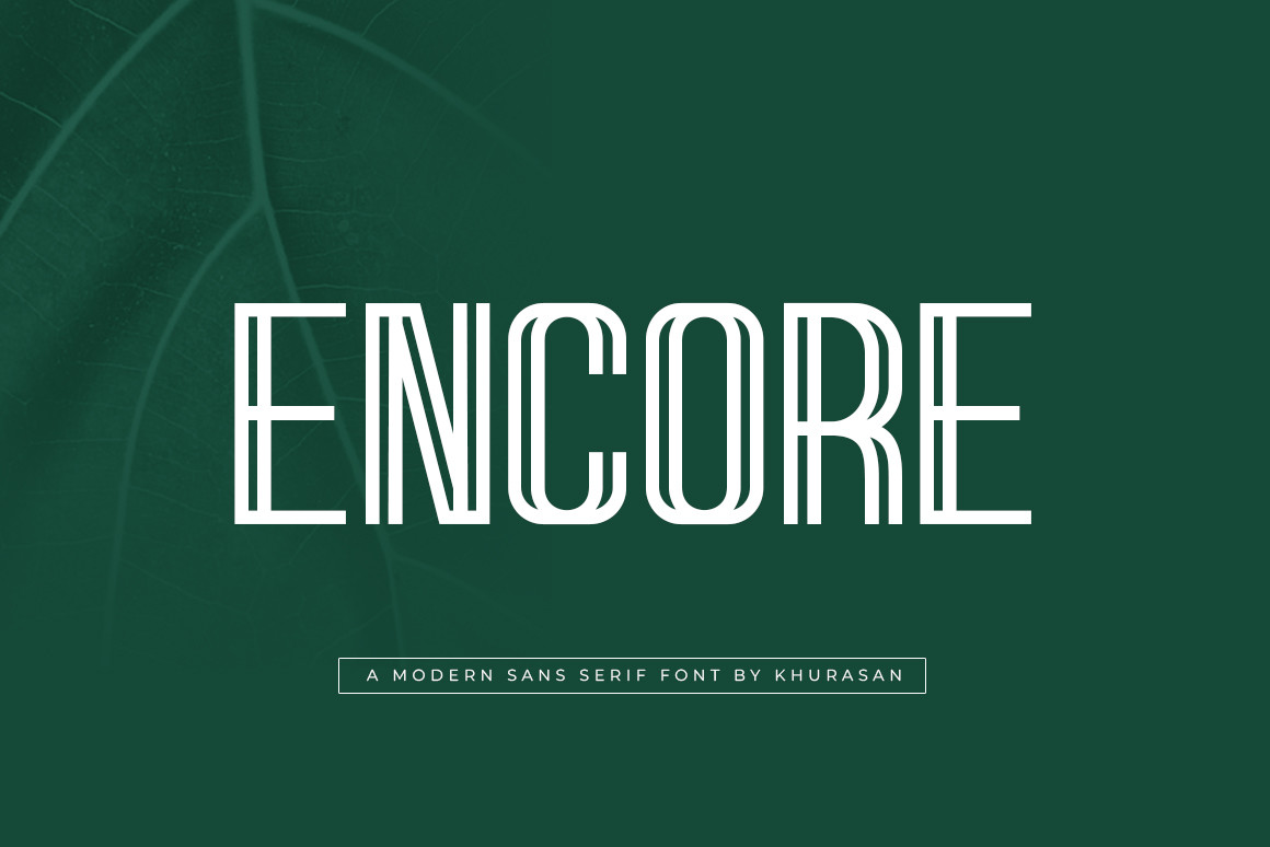 Encore Font - Download Free Fonts