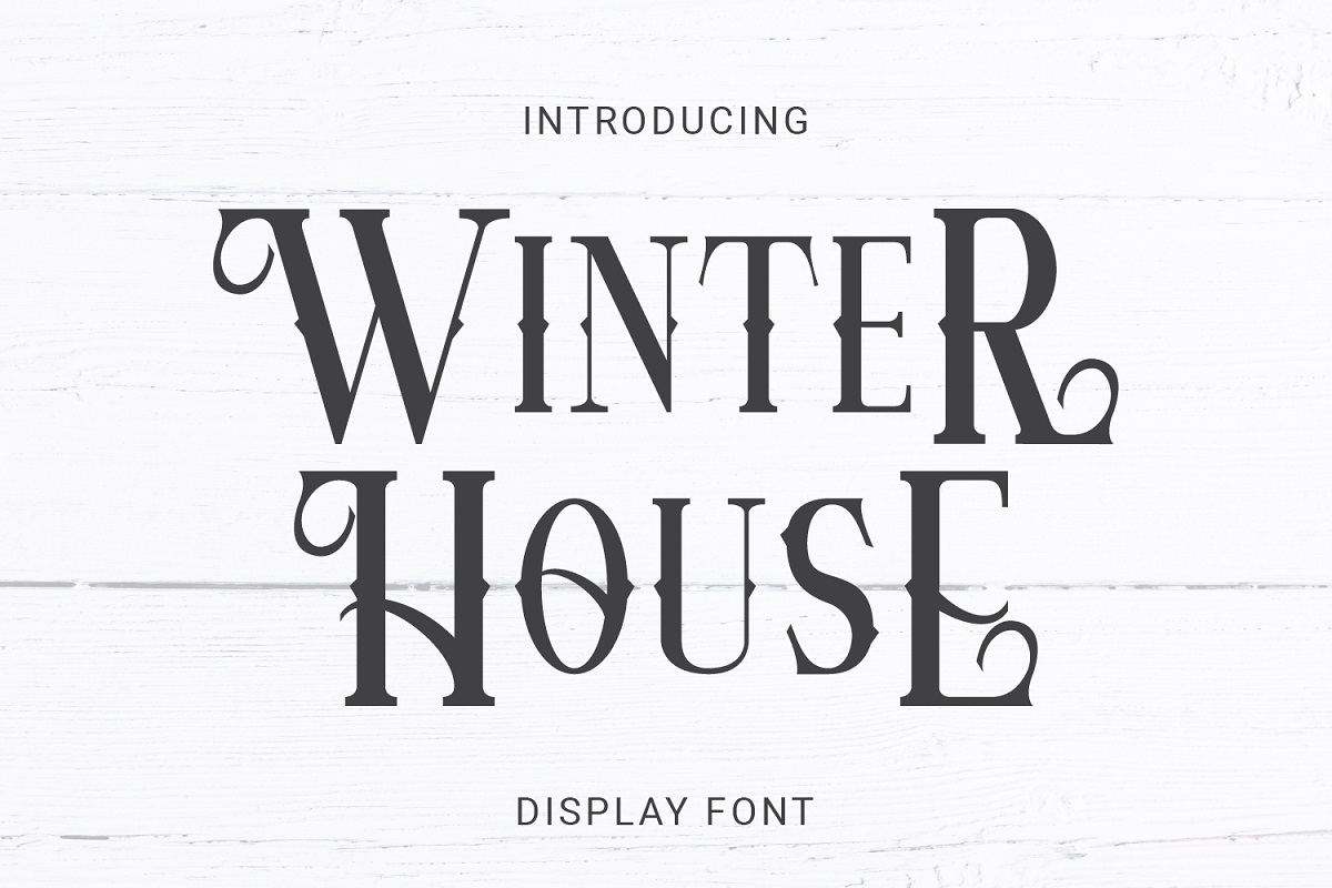 Winter House Font - Download Free Fonts
