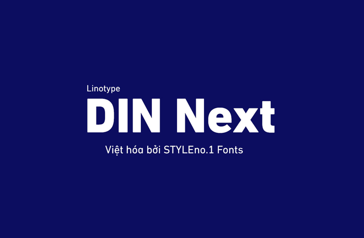 DIN Next Font Family - Download Free Fonts