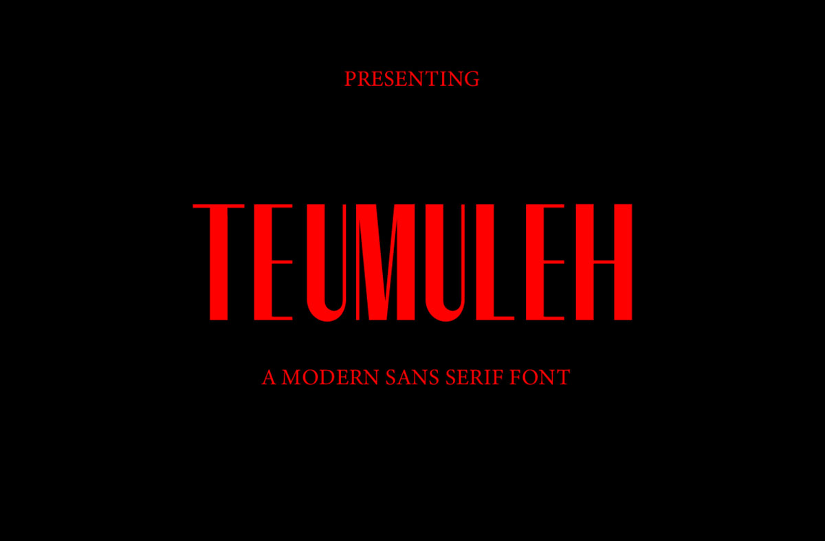 Teumuleh Font - Download Free Fonts
