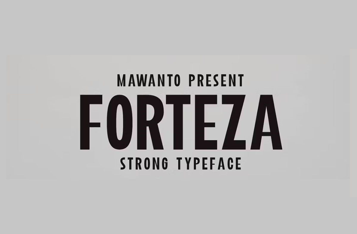 Forteza Font - Download Free Fonts