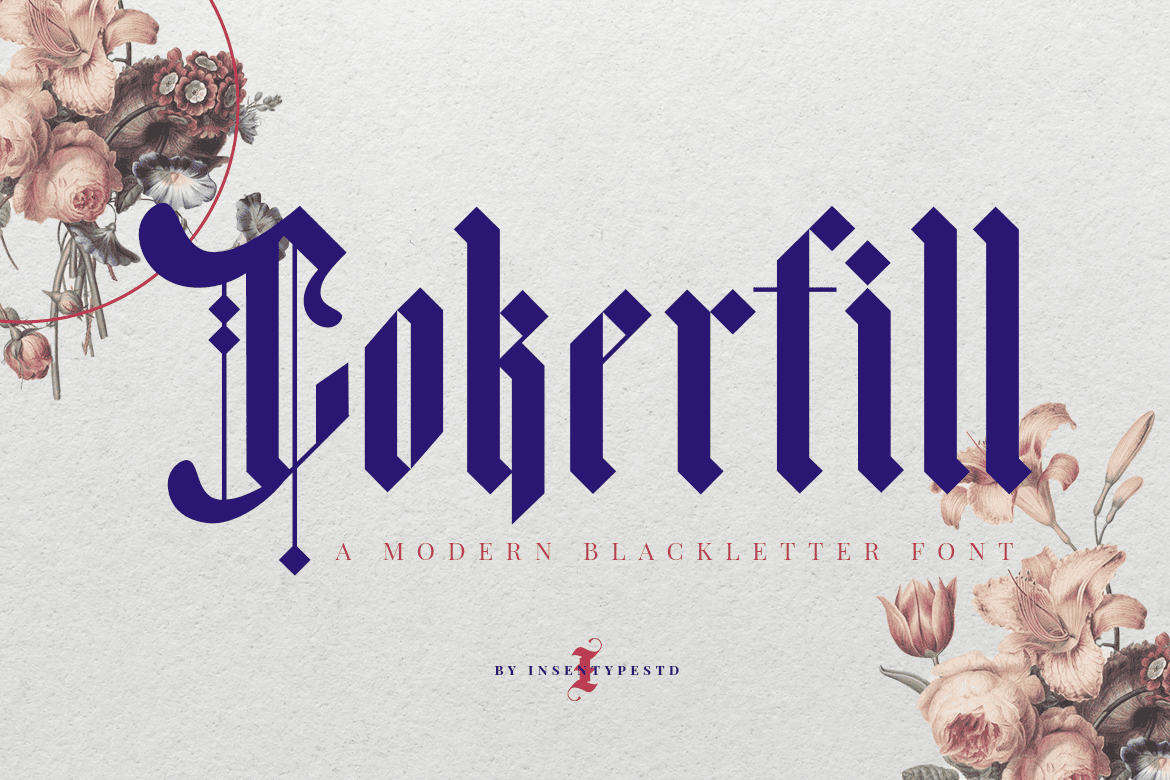 Cokerfill Font - Download Free Fonts