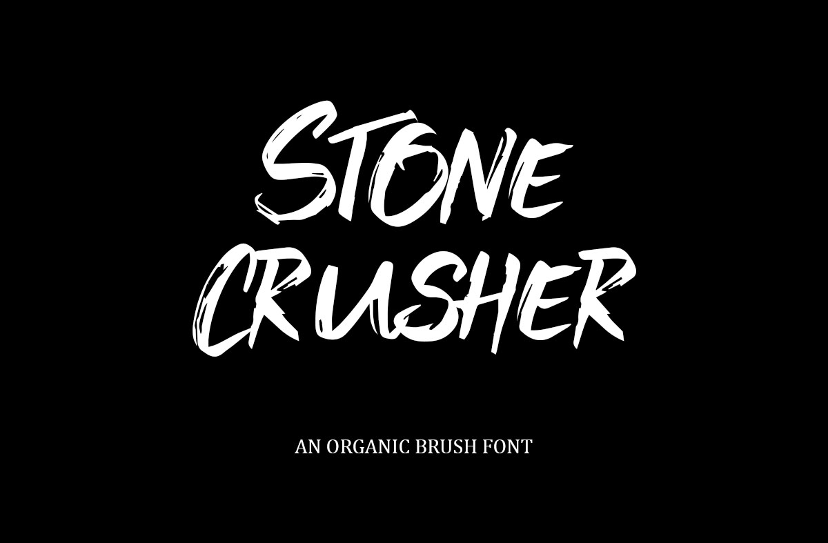 Stone Crusher Font - Download Free Fonts