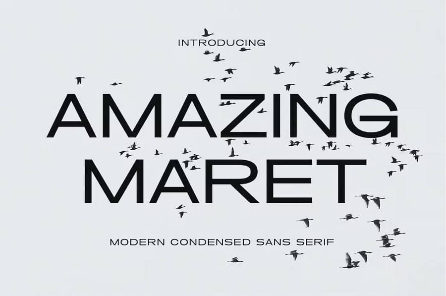 Amazing Maret Font - Download Free Fonts