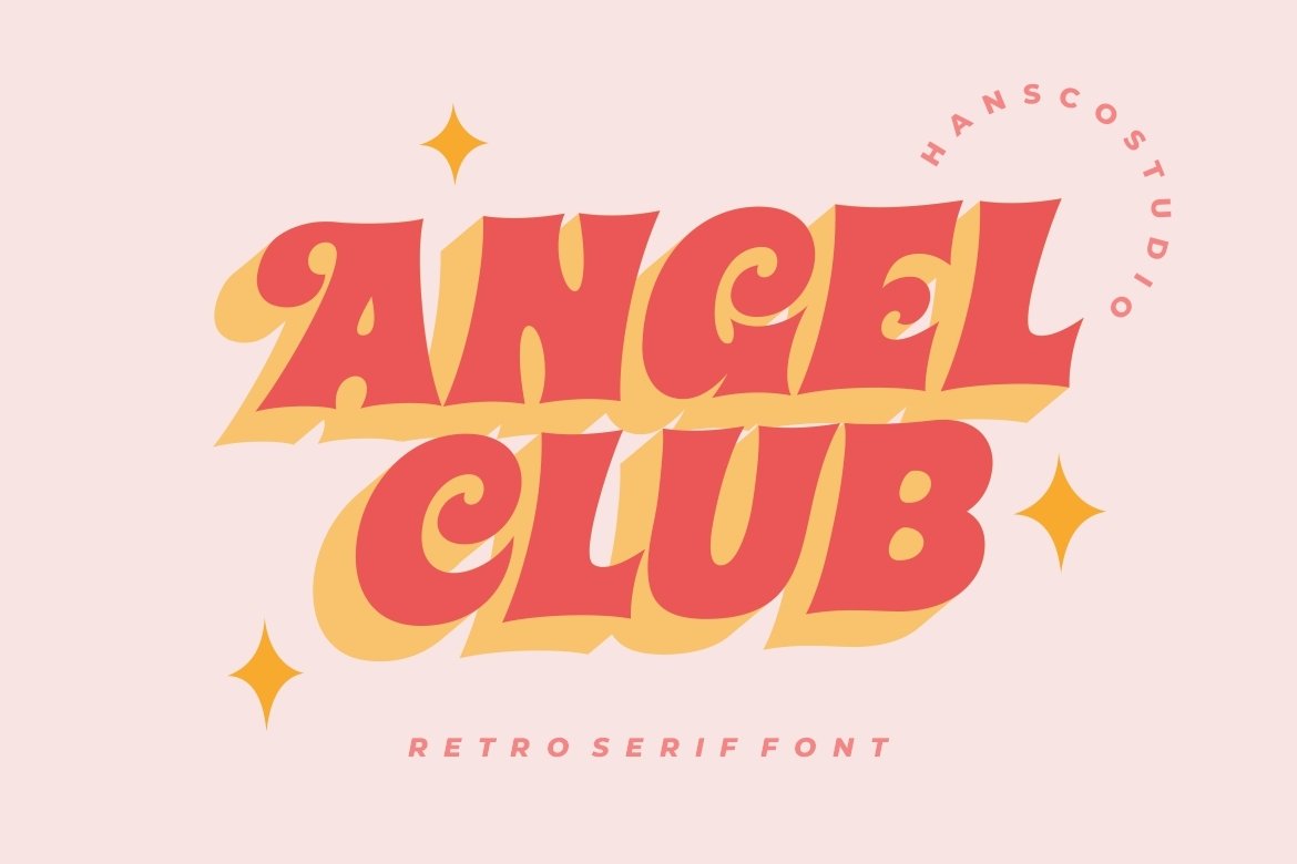 Angel Club Font - Download Free Fonts
