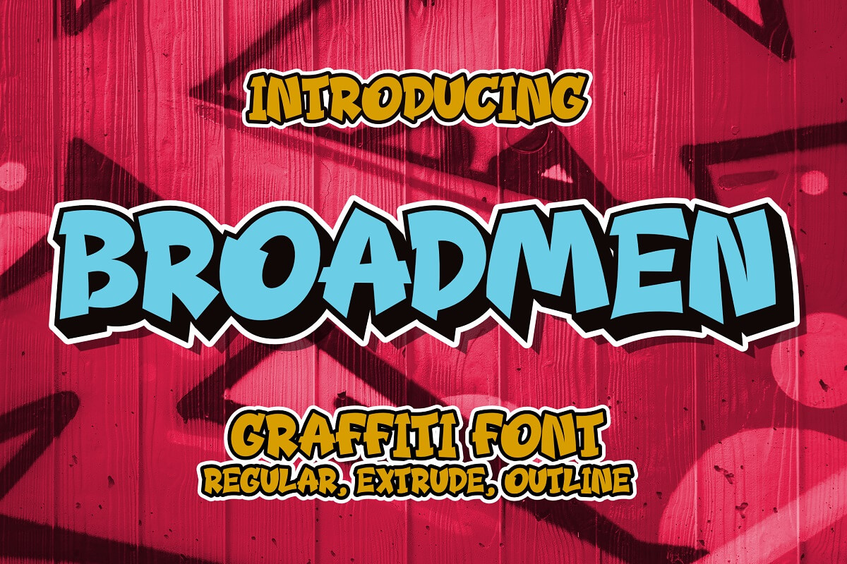 Broadmen Font - Download Free Fonts