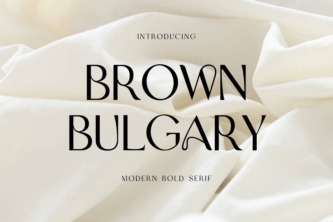 Brown Bulgary Font - Download Free Fonts