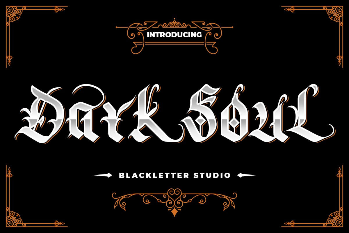 Dark Soul Font - Download Free Fonts