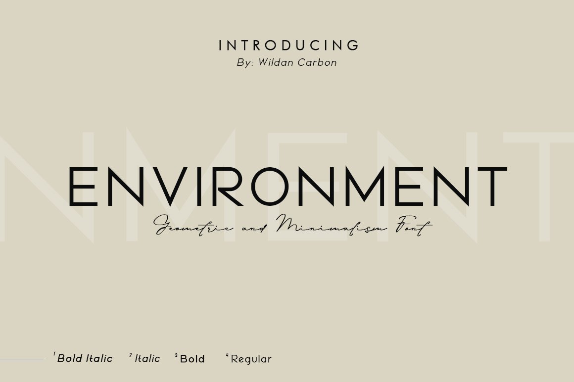 Environment Font - Download Free Fonts