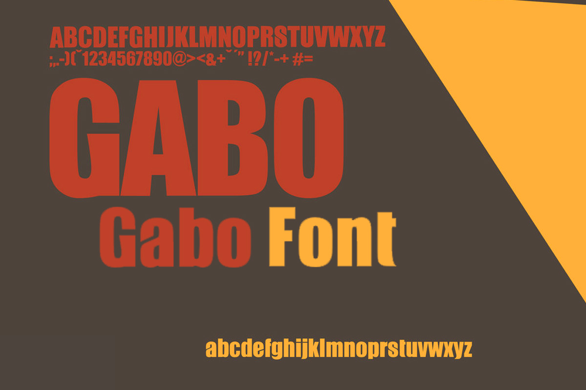 Gabo Font - Download Free Fonts