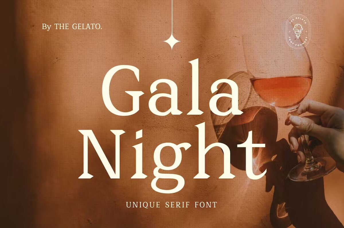Gala Night Font - Download Free Fonts