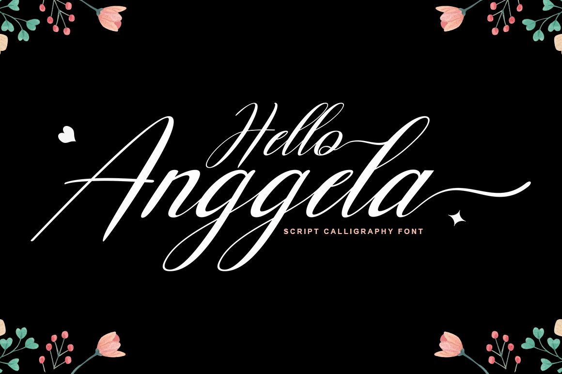 Hello Anggela Font - Download Free Fonts