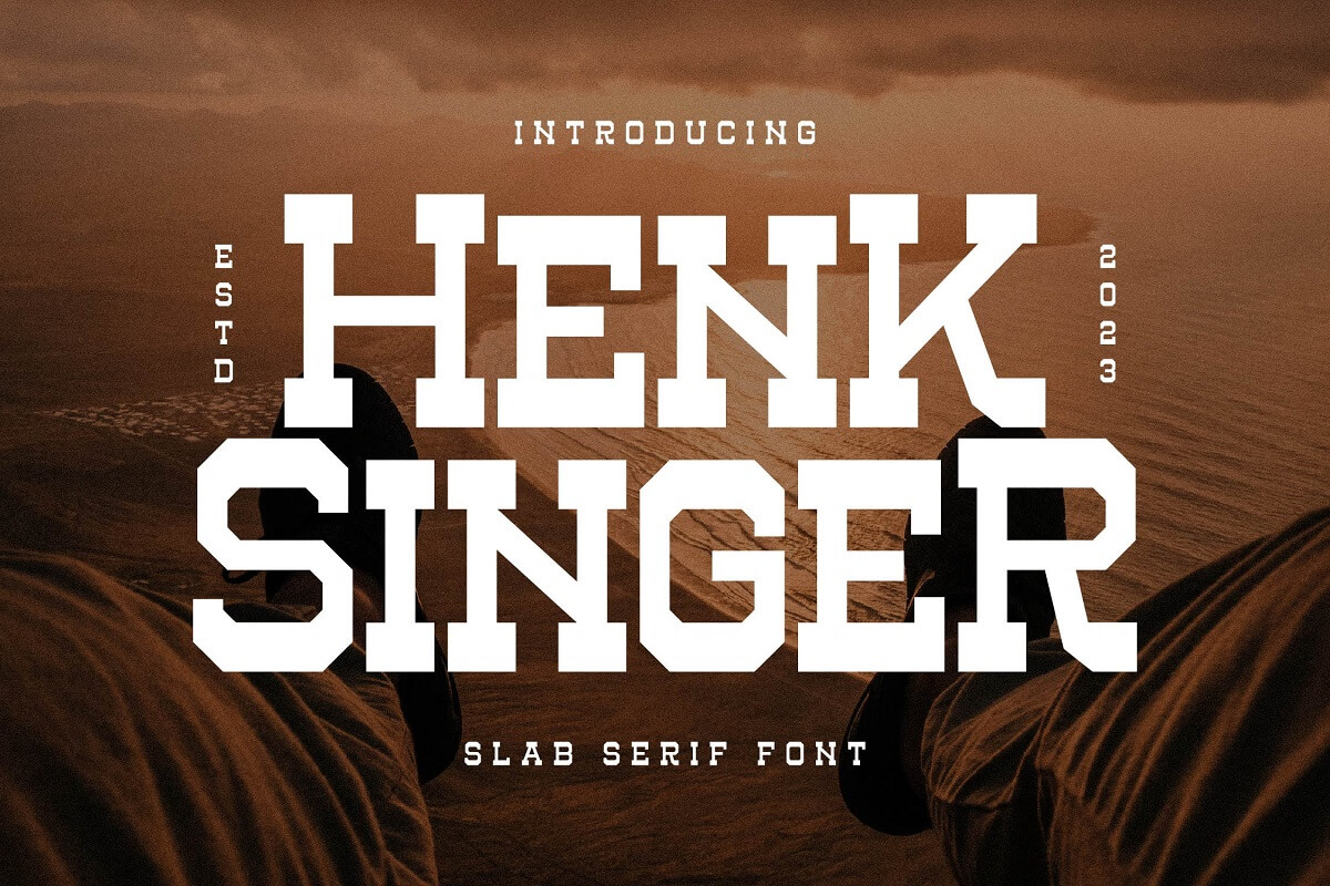 Henk Singer Font - Download Free Fonts