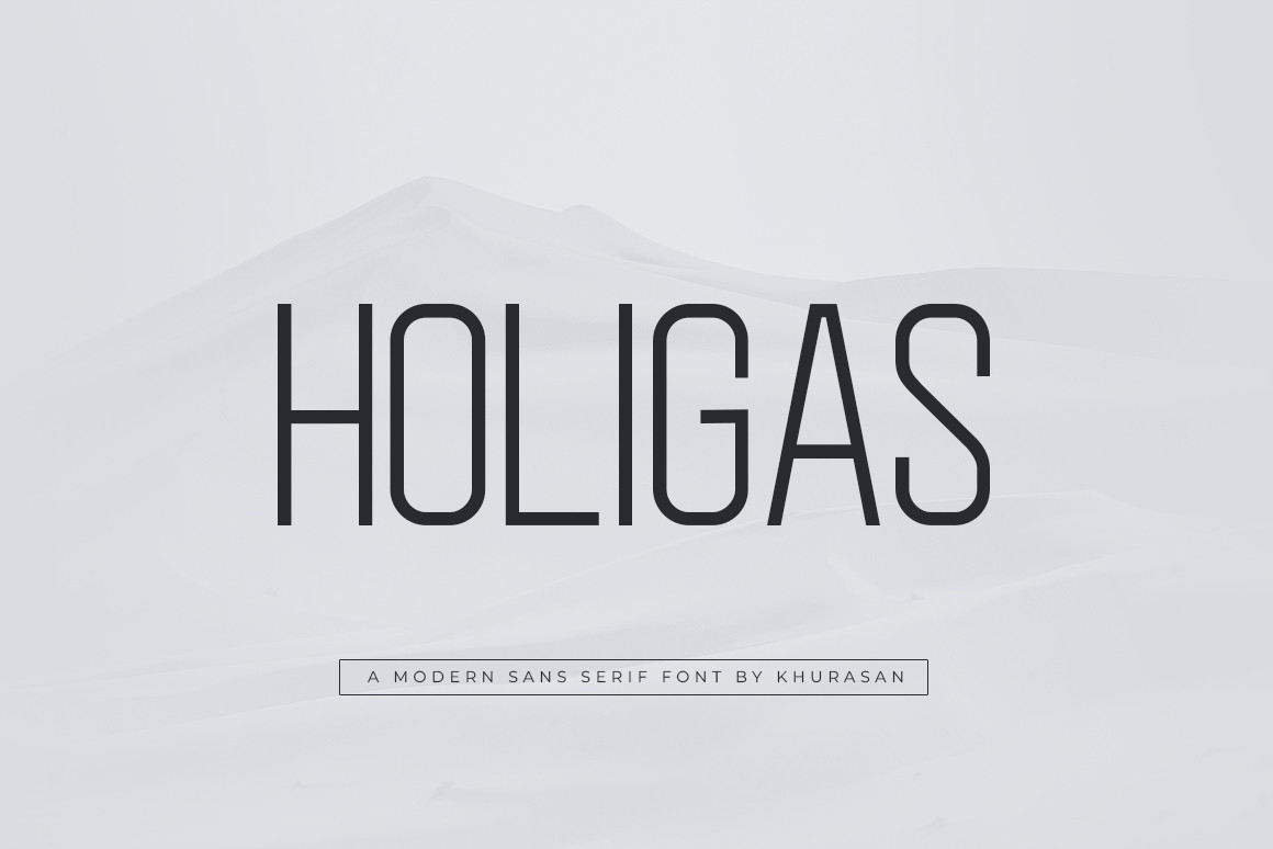 Holigas Font - Download Free Fonts