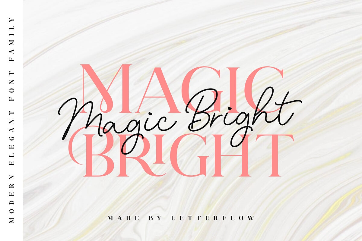Magic Bright Font Duo - Download Free Fonts