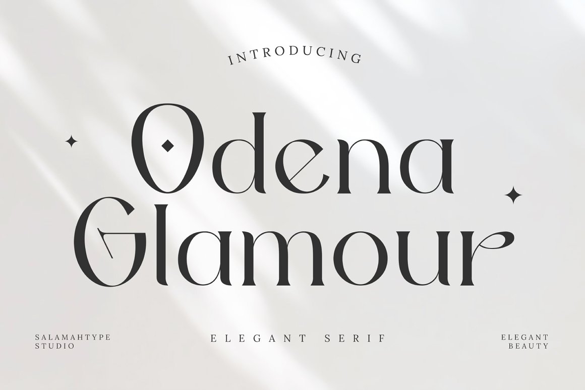 Odena Glamour Font - Download Free Fonts