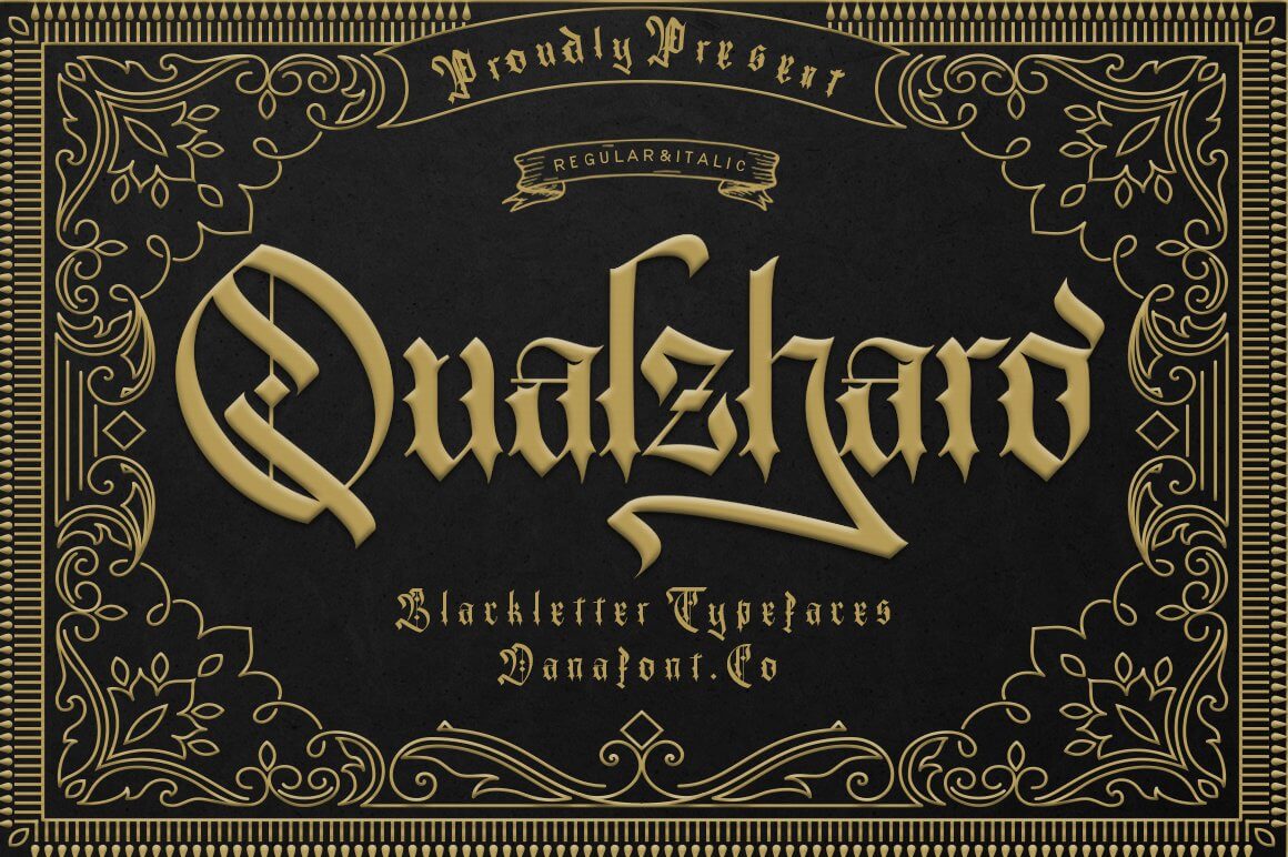 Qualzharo Font - Download Free Fonts