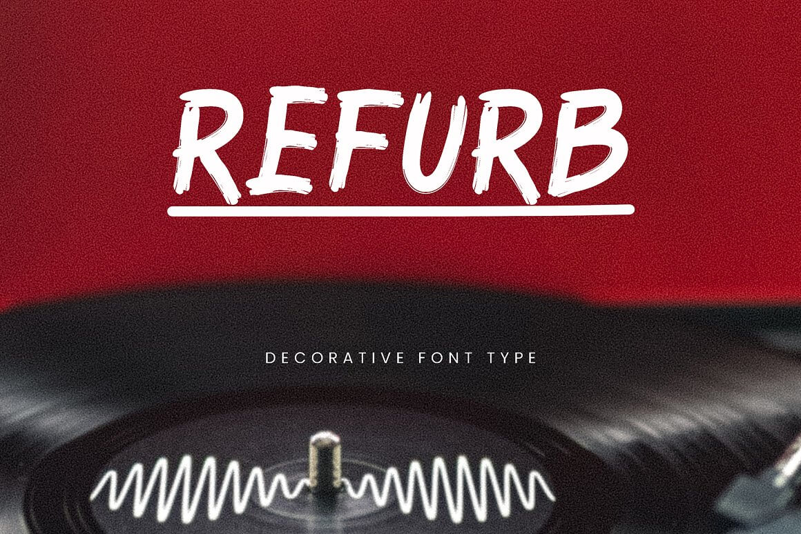Refurb Font - Download Free Fonts