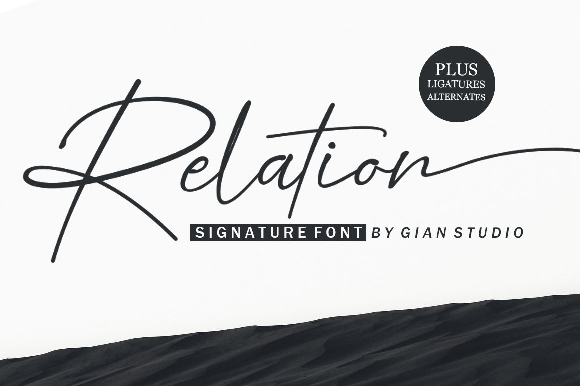 Relation Font - Download Free Fonts