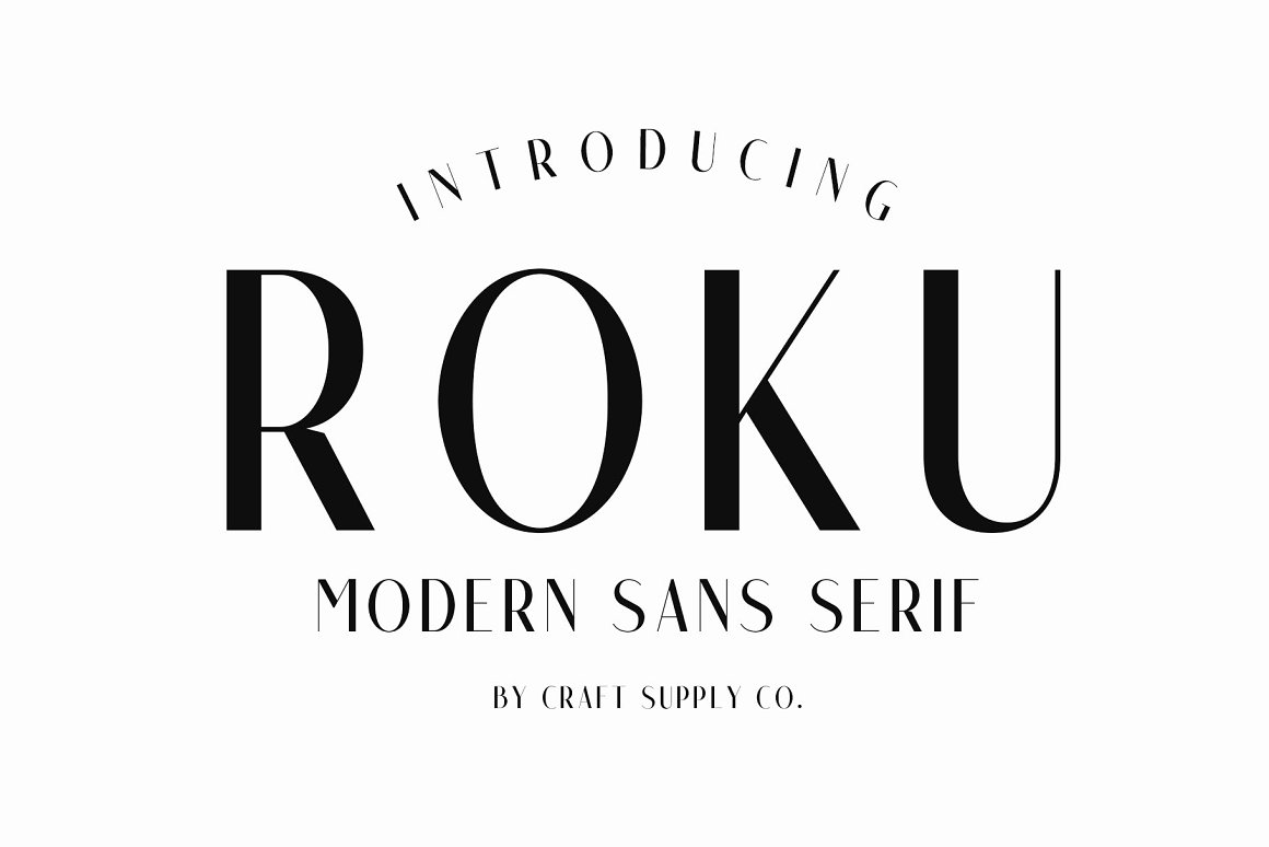 Roku Font - Download Free Fonts