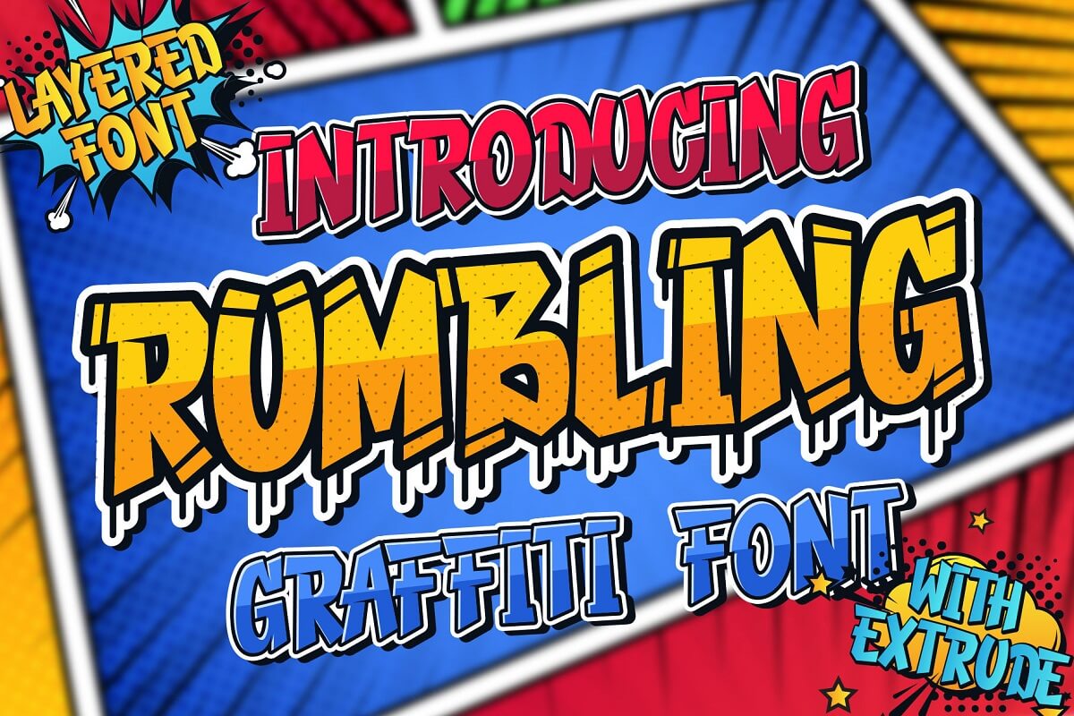 Rumbling Font - Download Free Fonts