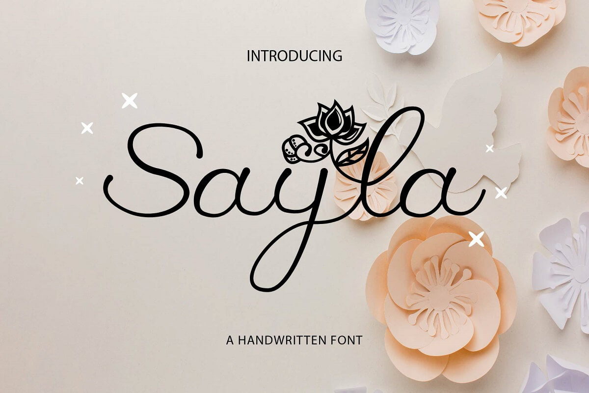 Sayla Font - Download Free Fonts