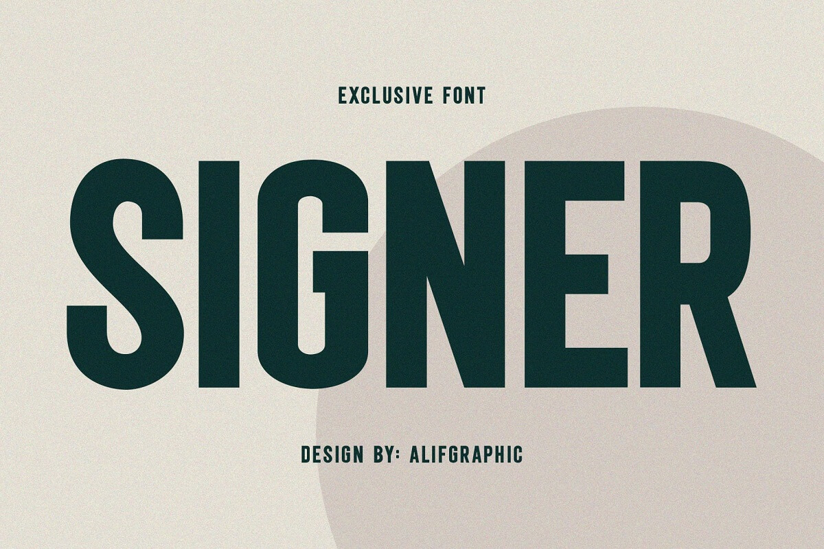 Signer Font - Download Free Fonts