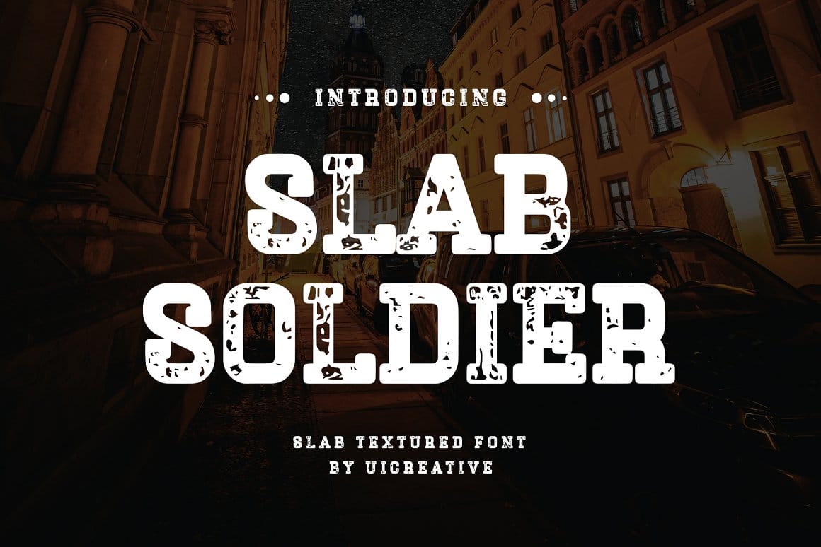 Slab Soldier Font - Download Free Fonts