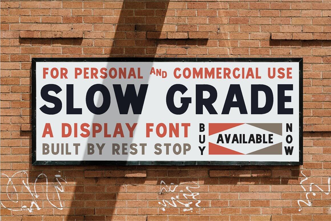 Slow Grade Font - Download Free Fonts