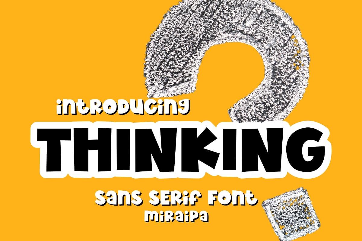 Thinking Font - Download Free Fonts
