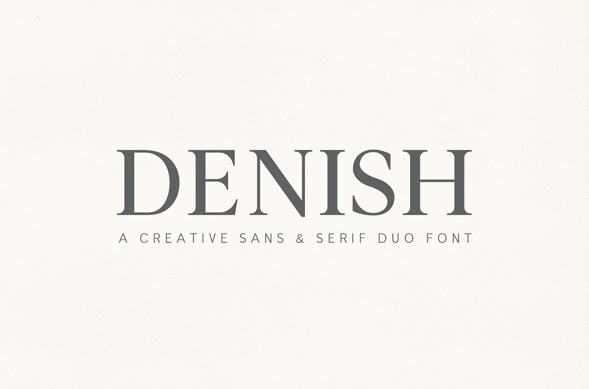 Denish Font Duo - Download Free Fonts