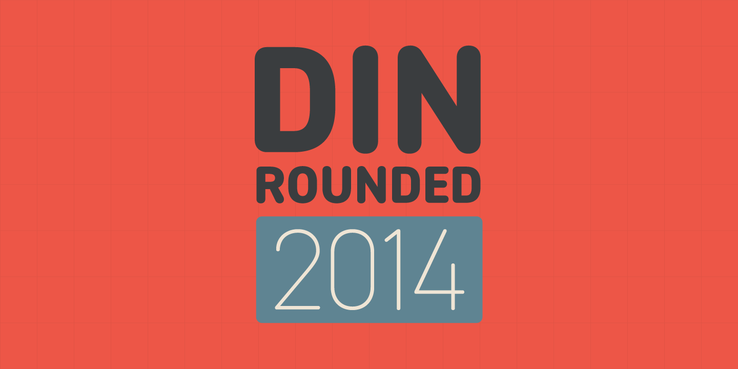 DIN 2014 Rounded Font Family - Download Free Fonts
