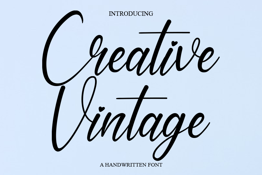 Creative Vintage Font - Download Free Fonts
