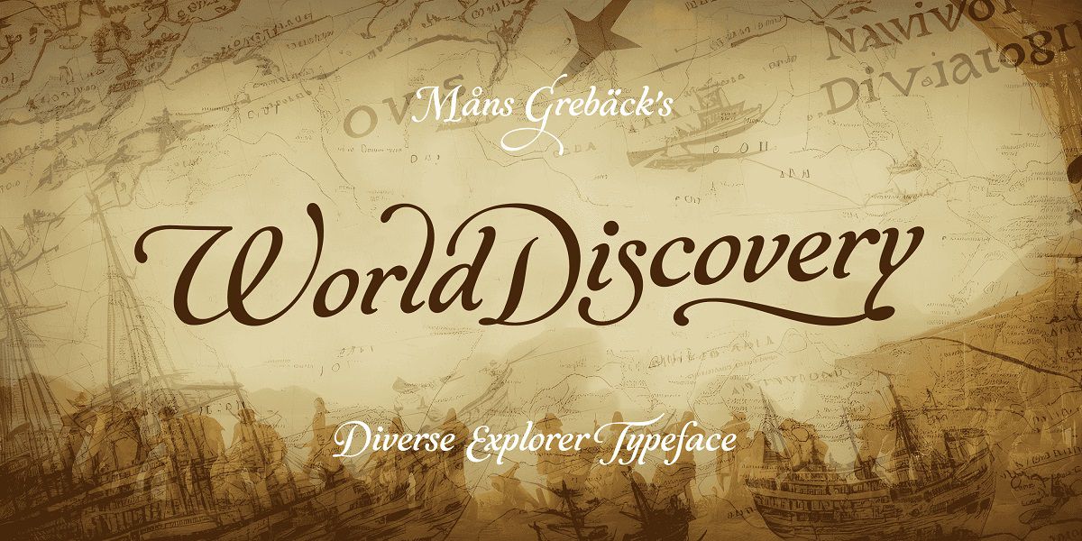 World Discovery Font - Download Free Fonts