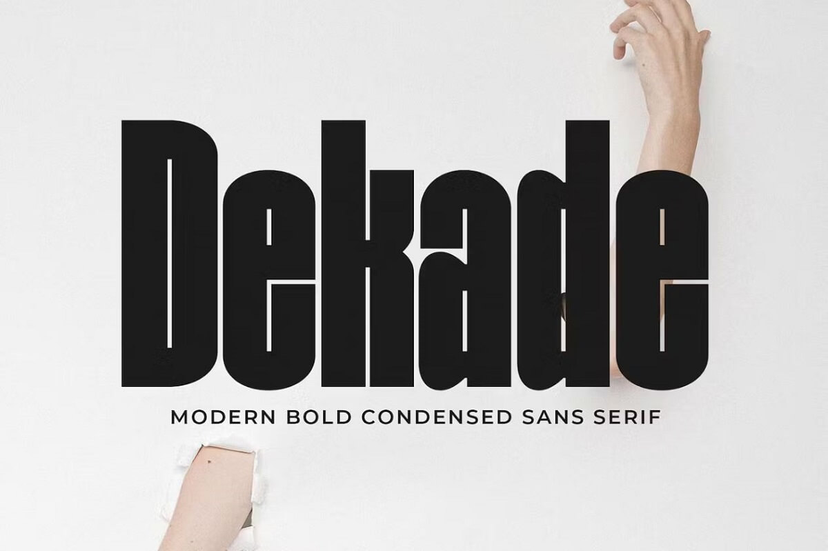 Dekade Font - Download Free Fonts