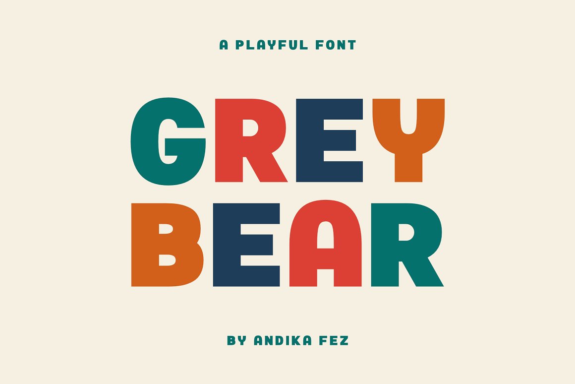 Grey Bear Font - Download Free Fonts