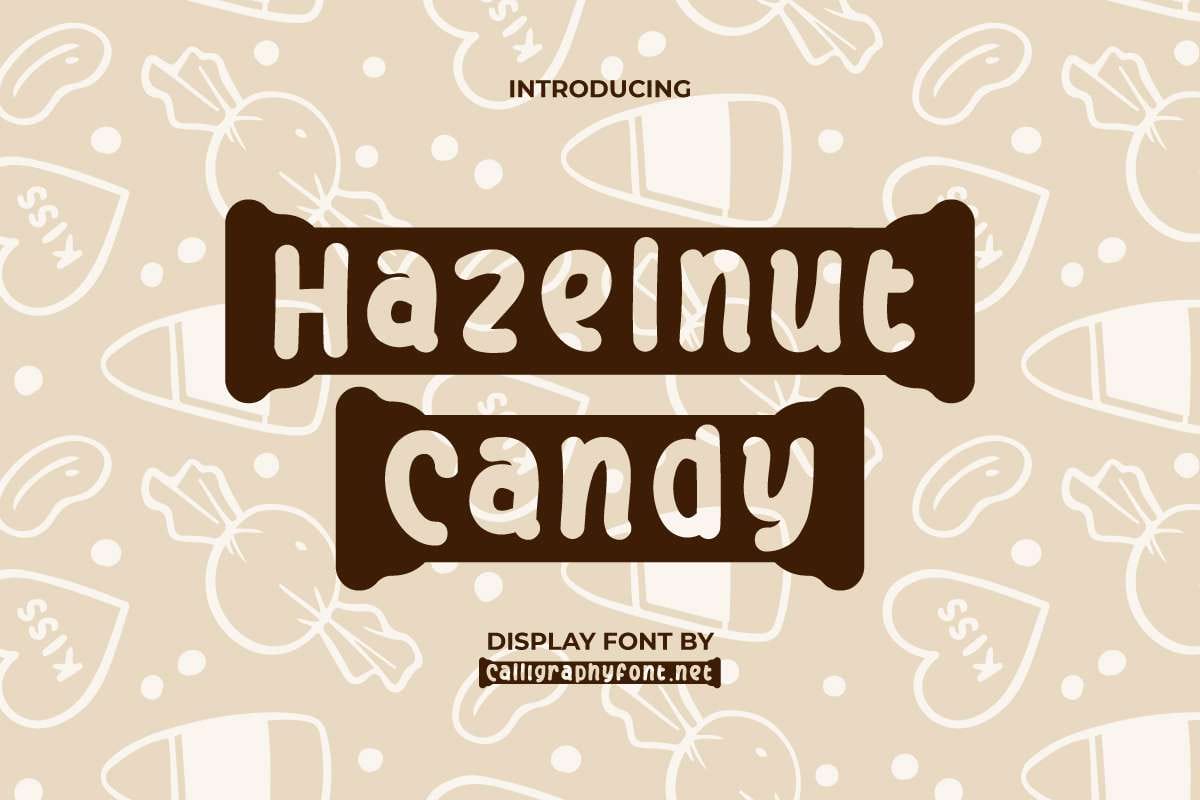 Hazelnut Candy Font - Download Free Fonts